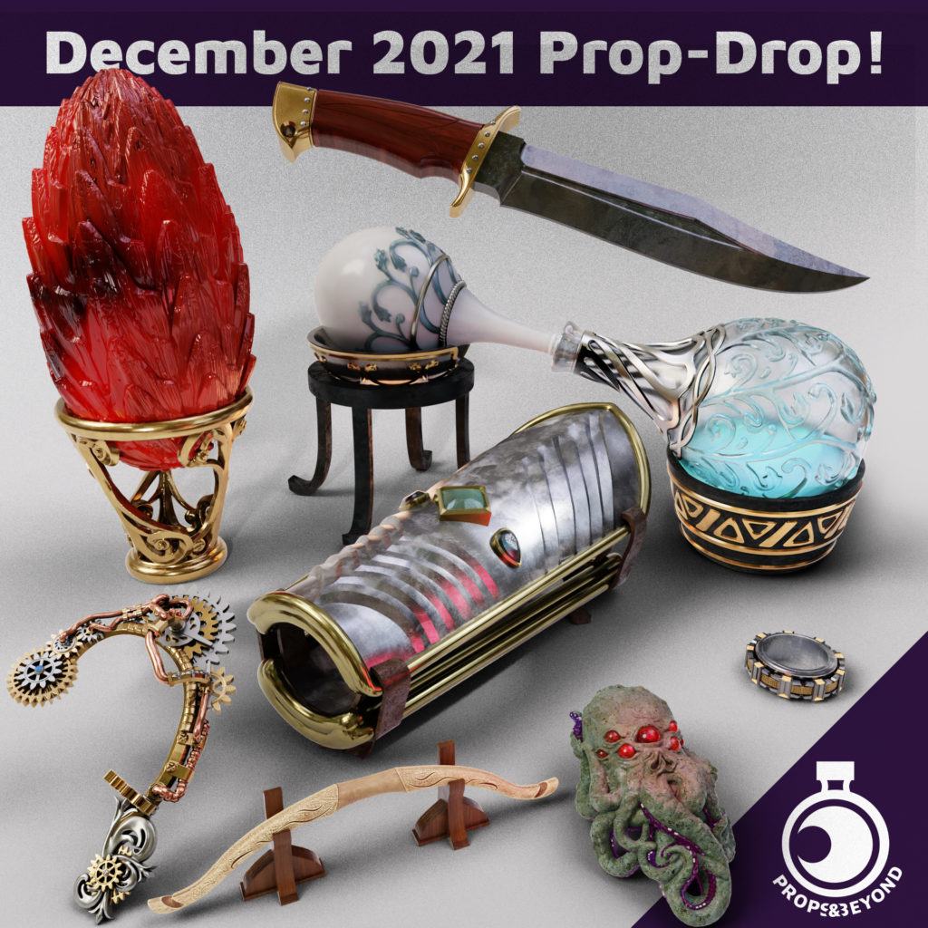 December 2021 Prop Drop - Props&Beyond