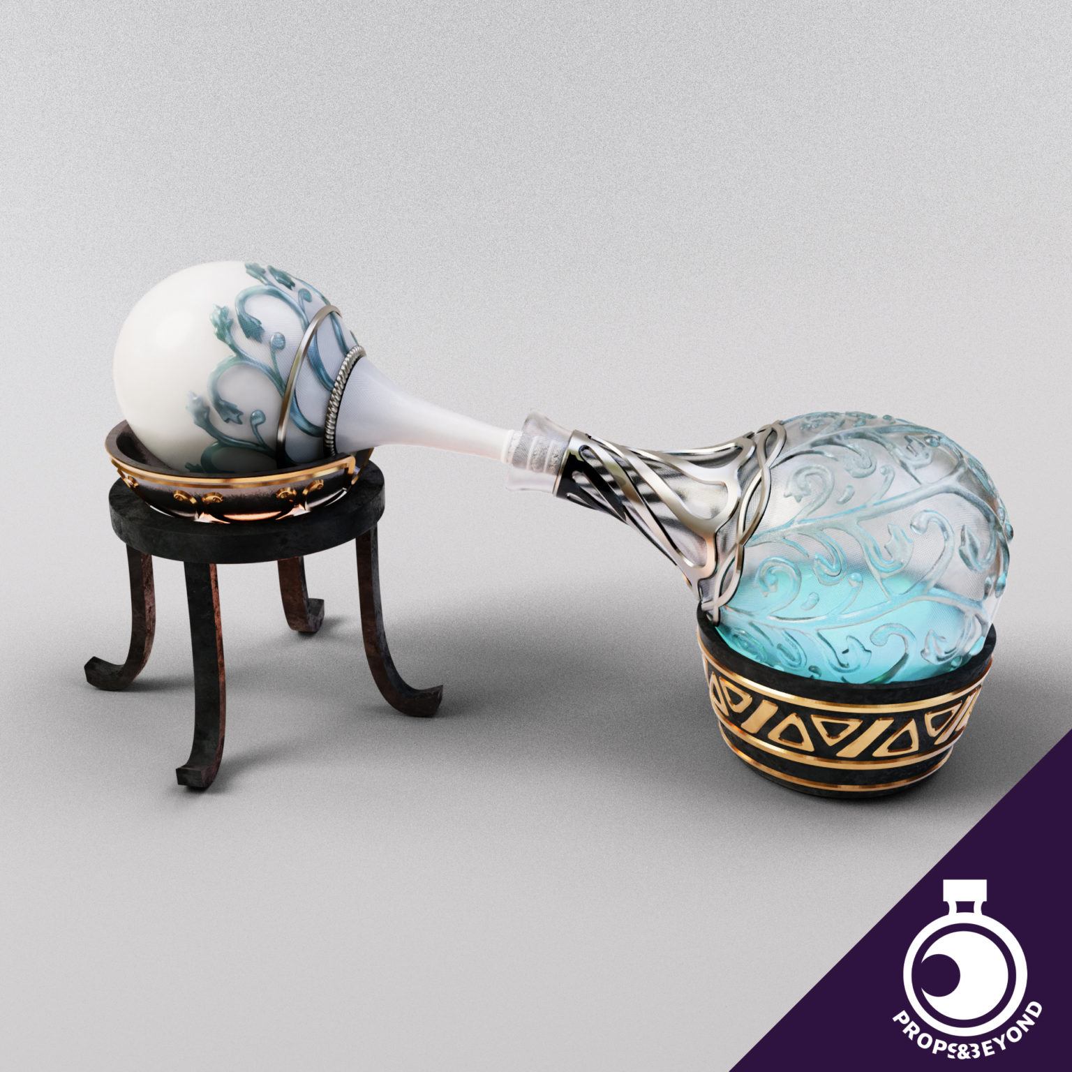 Alembic - Alchemy Utensils Collection - Props&Beyond