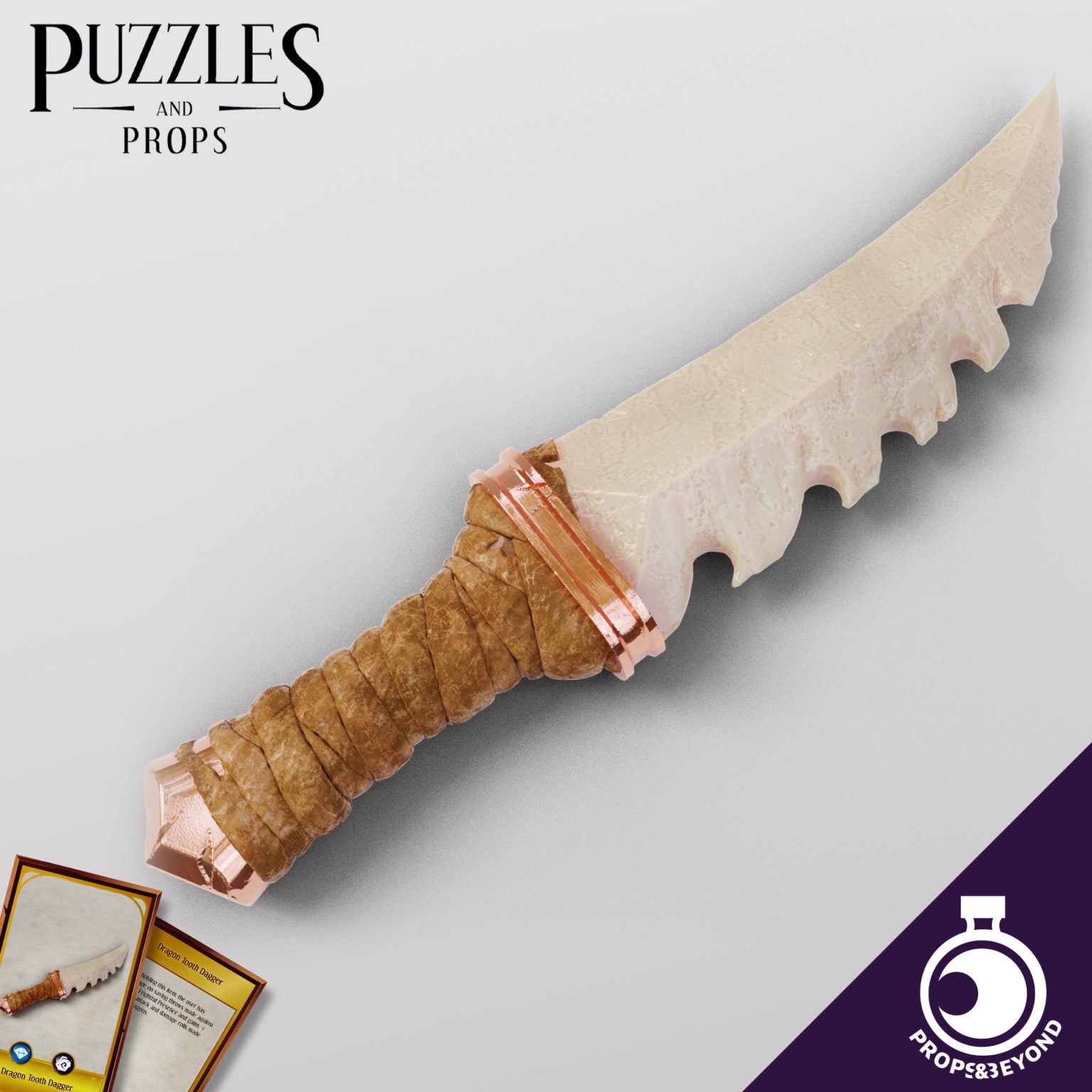 Dragon Tooth Dagger - Props&Beyond