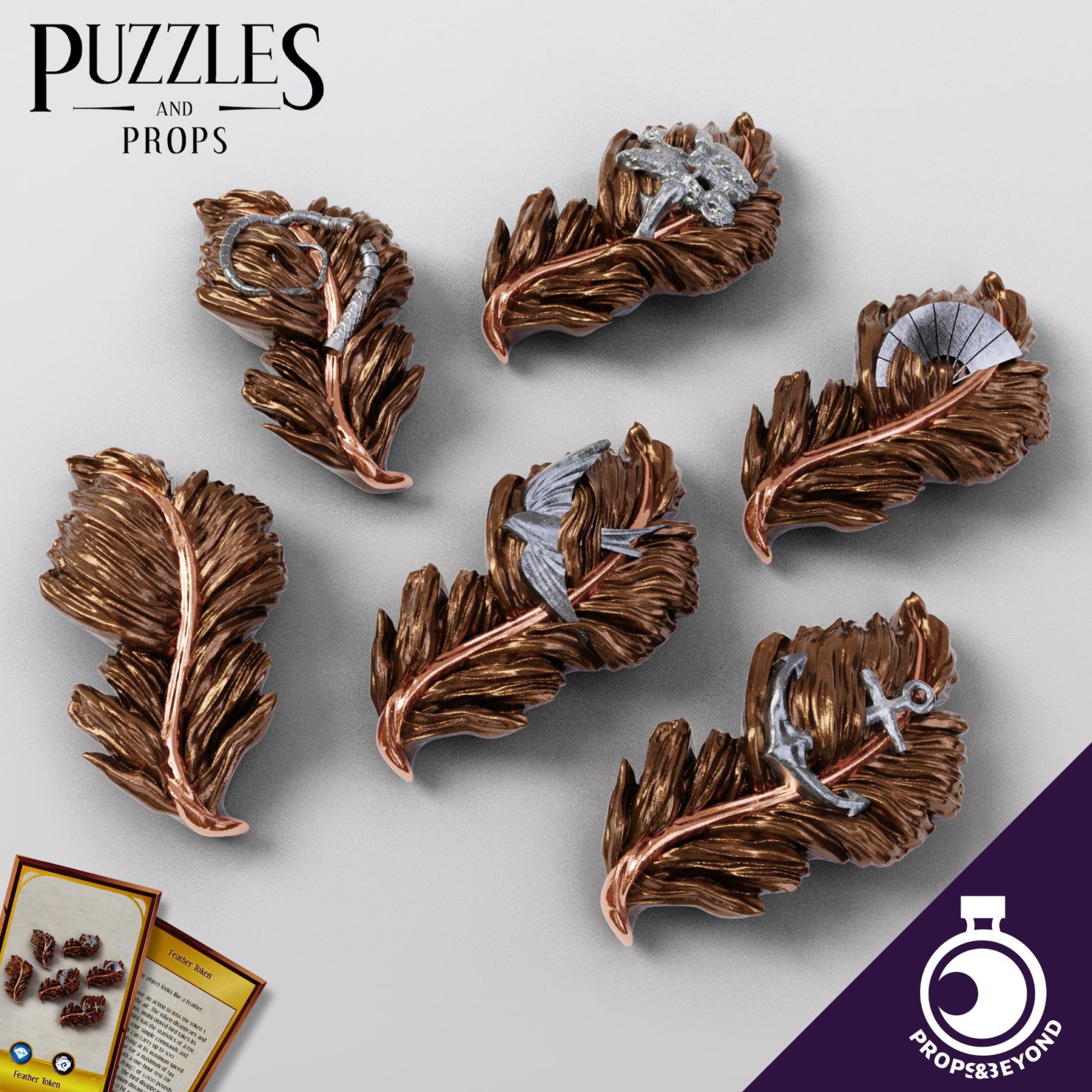 Feather Tokens - Props&Beyond