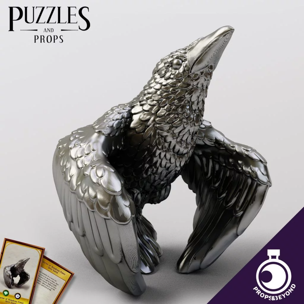 Figurine of Wondrous Power - Silver Raven - Props&Beyond