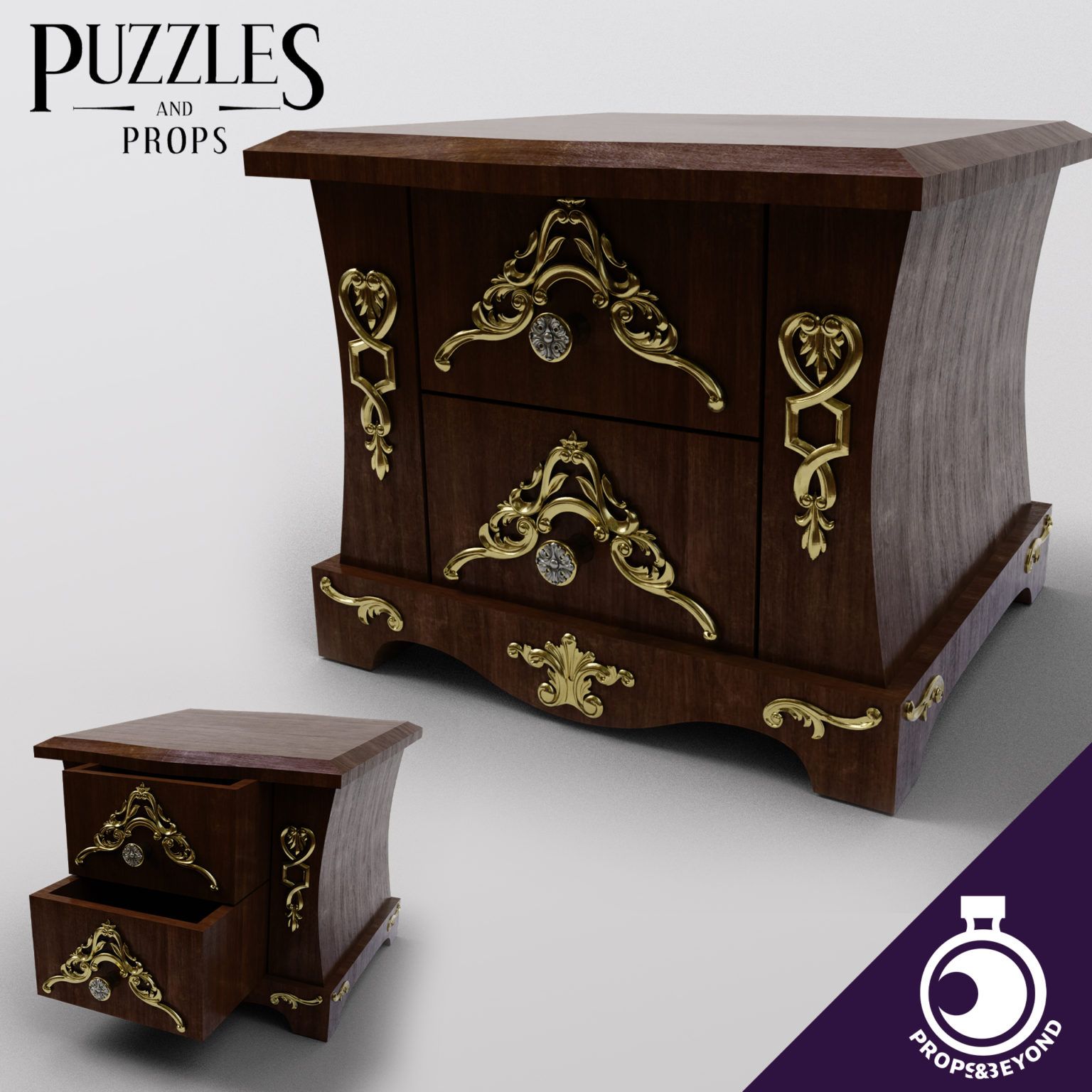 Advanced Puzzle Box - Props&Beyond