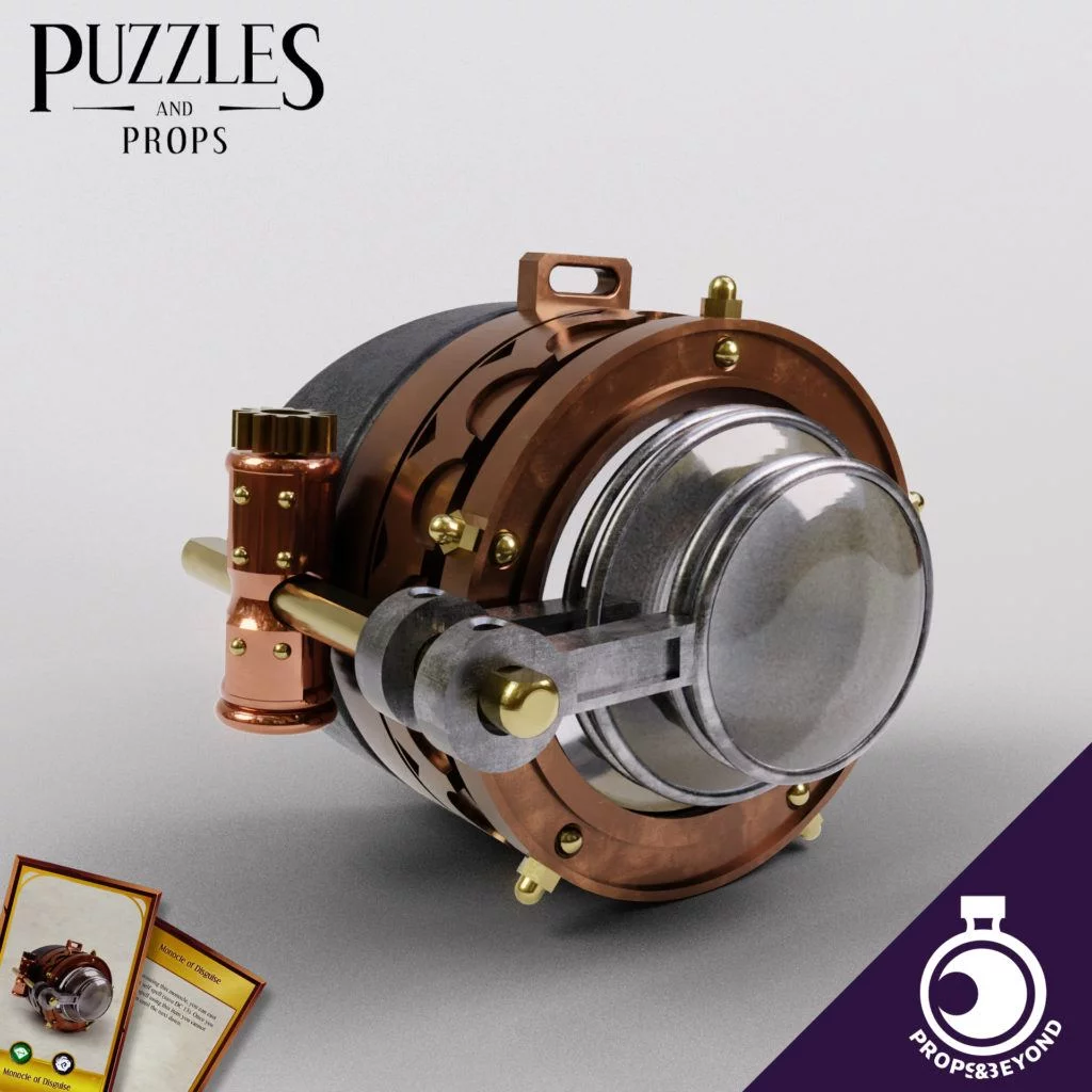 Steampunk Monocle - Props&Beyond