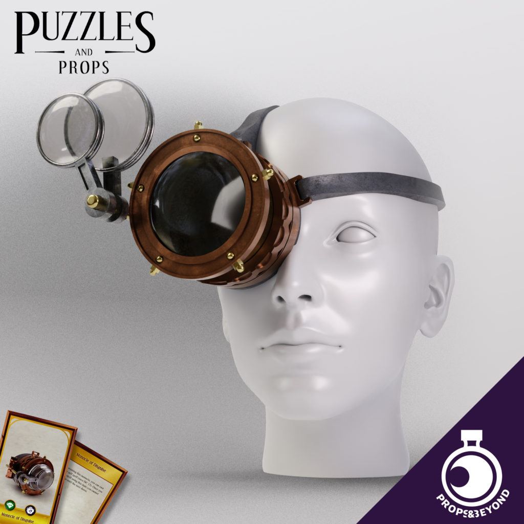 Steampunk Monocle - Props&Beyond