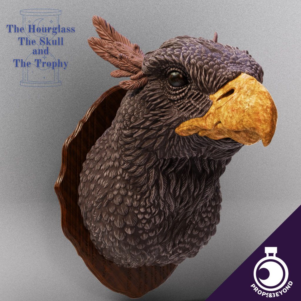 Griffon Head - Monster Trophy - Props&Beyond