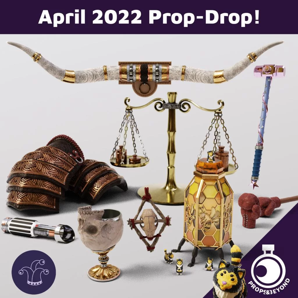 April 2022 Prop Drop - Jester's Bag - Props&Beyond