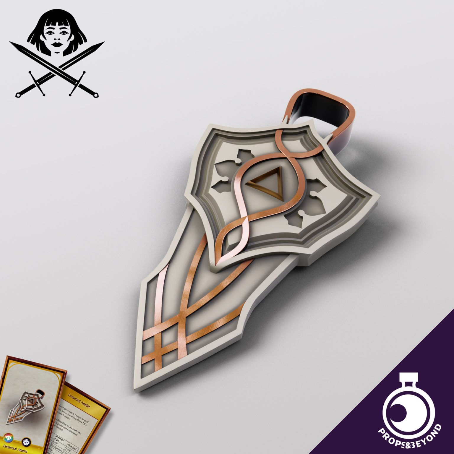 Amulet of Arcane Reserve - Props&Beyond