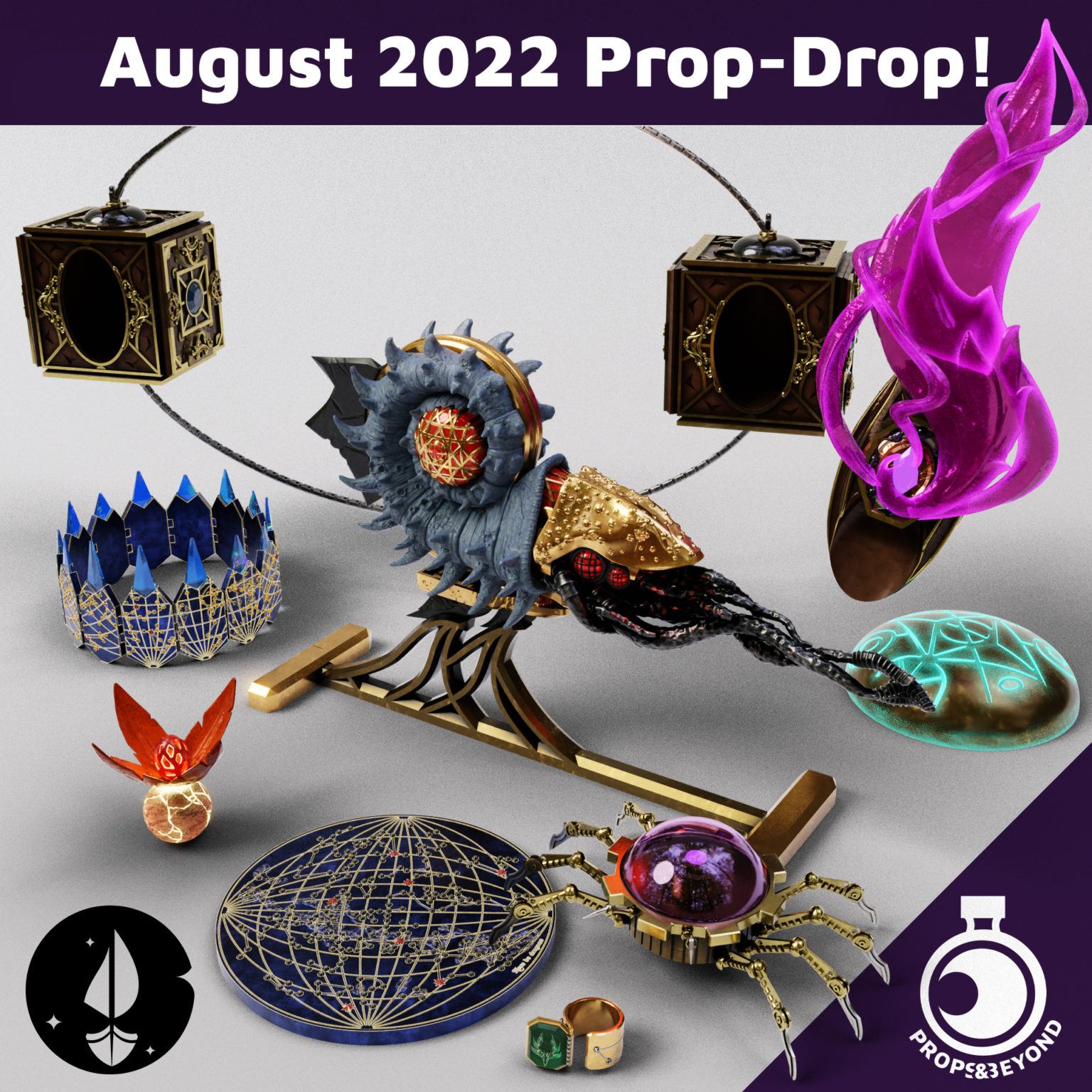 August 2022 Prop Drop - Sailing in Space - Props&Beyond