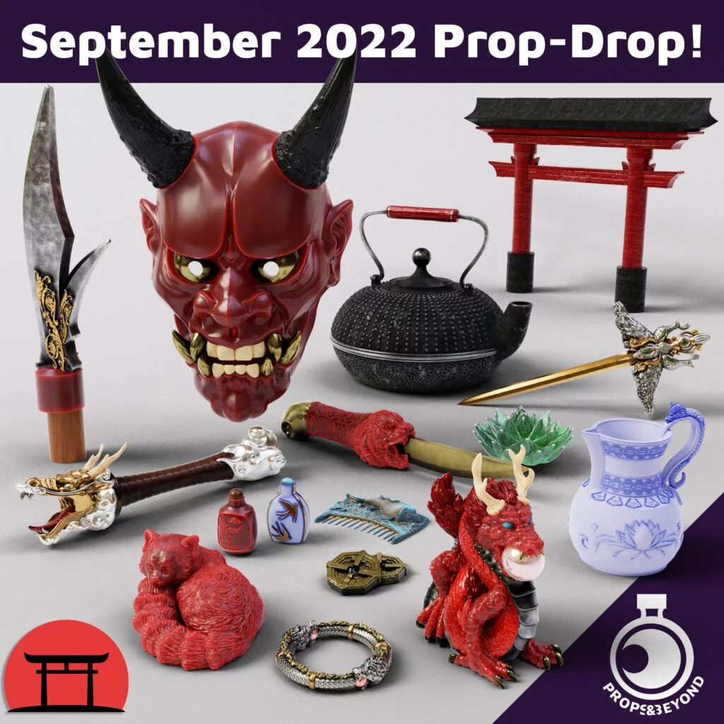 September 2022 Prop Drop - Tales of the Rising Sun - Props&Beyond