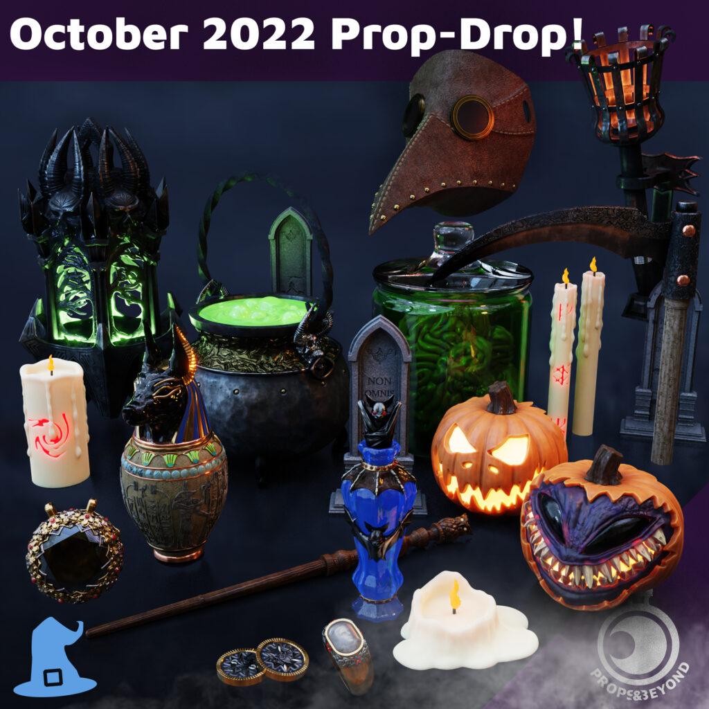 October 2022 Prop Drop - Tricks and Treats - Props&Beyond
