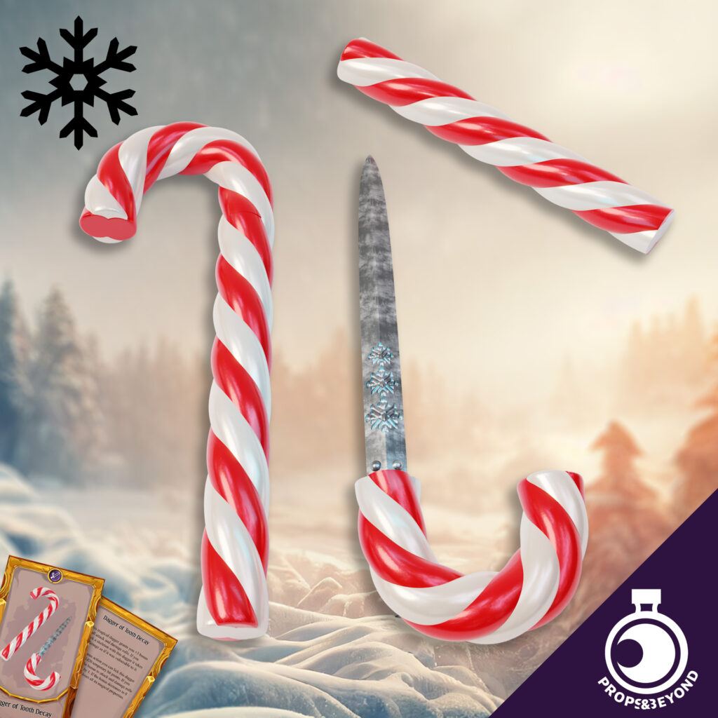Candy Cane Dagger - Props&Beyond