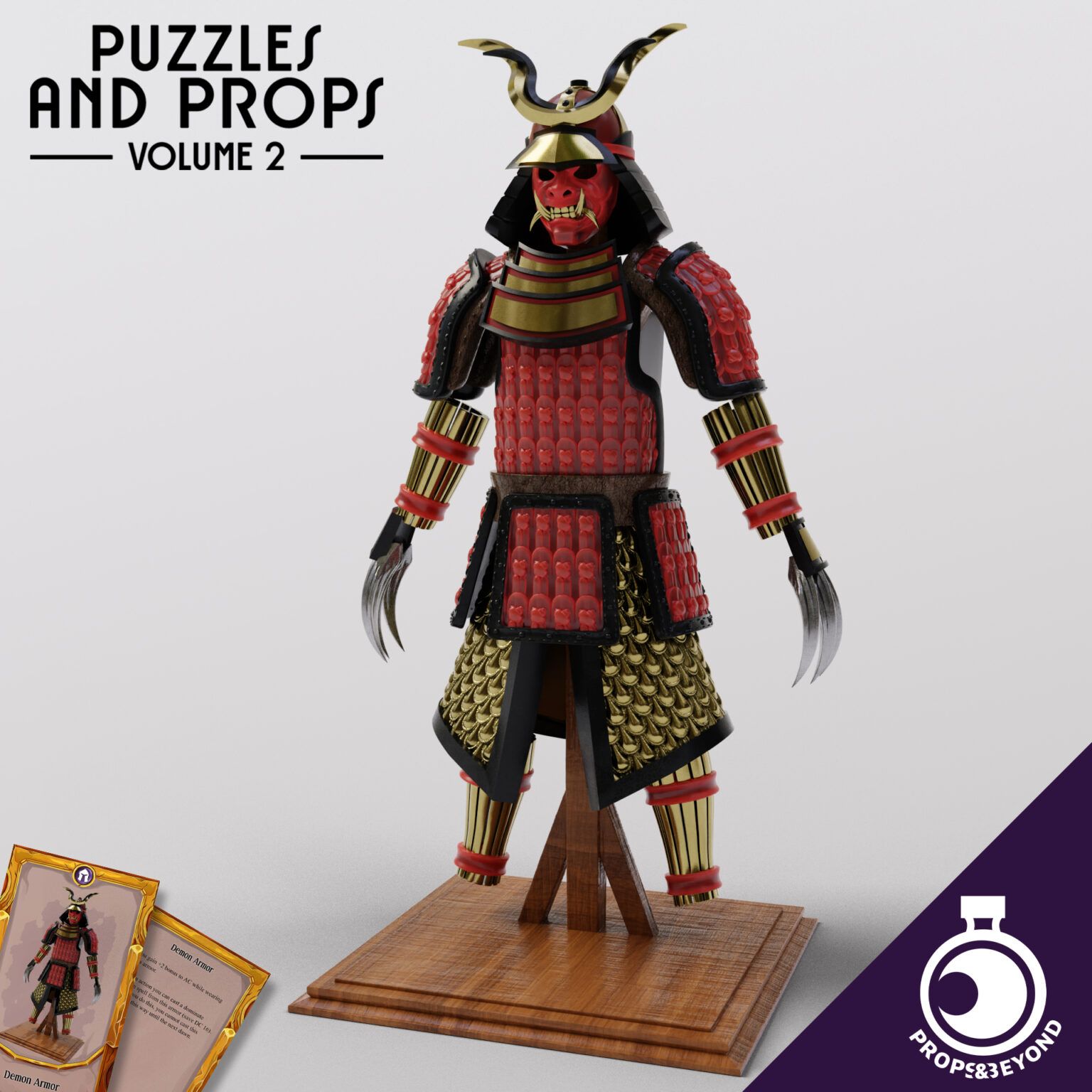 Demon Armor - Miniature Armory - Props&Beyond