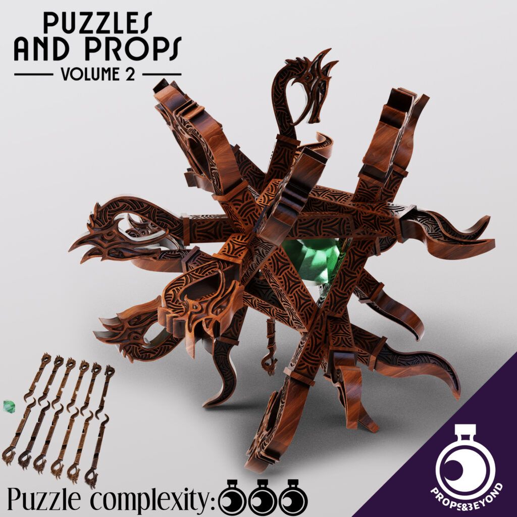 Puzzle - The Dragon Hoard - Props&Beyond